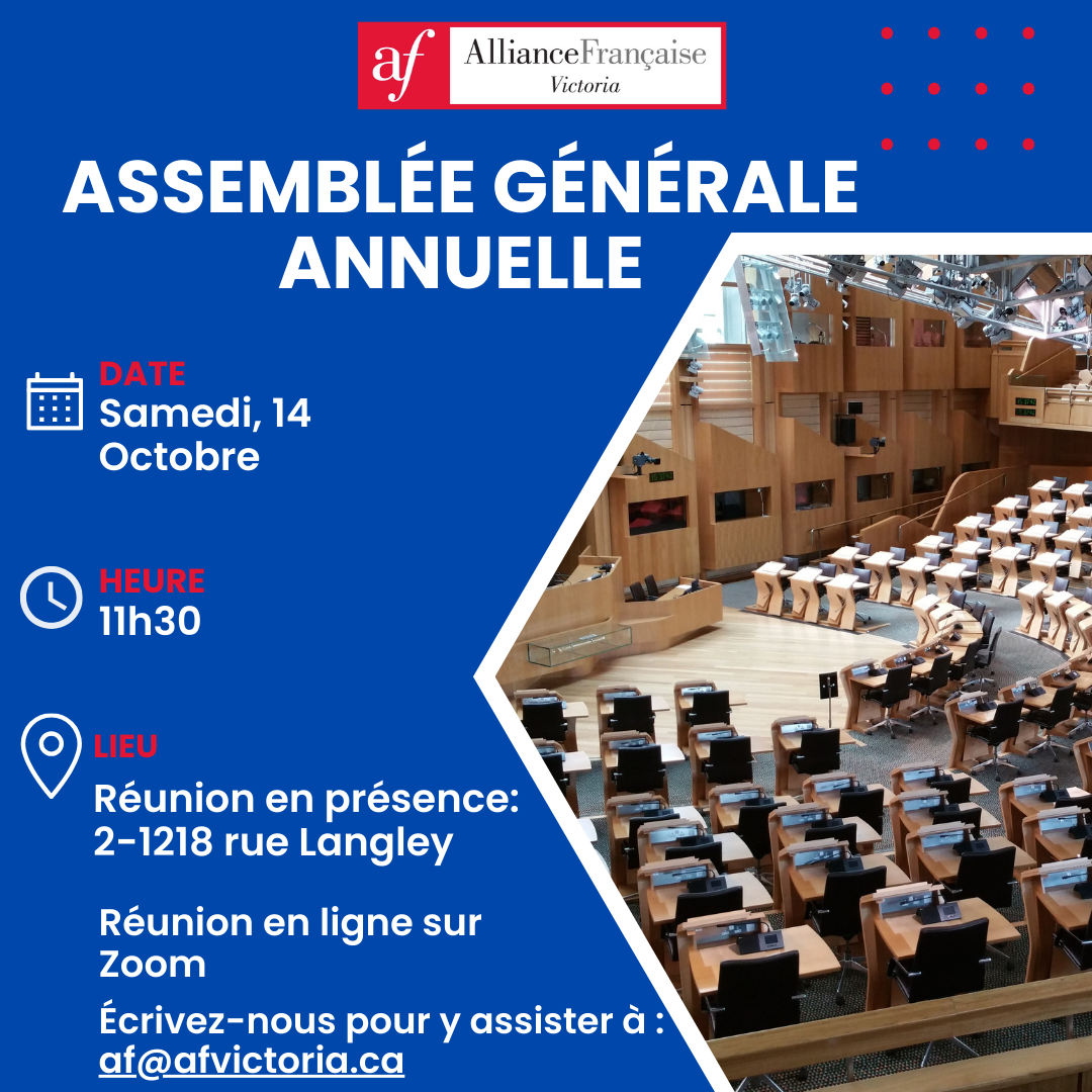 AF Victoria - assemblée générale annuelle