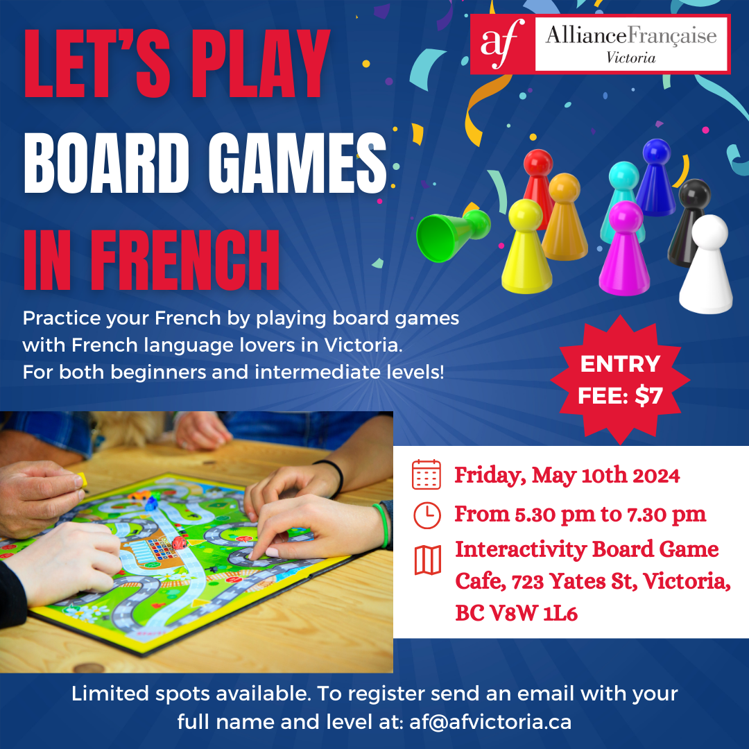 AF Victoria - Board Game Night - Soirée jeux de société