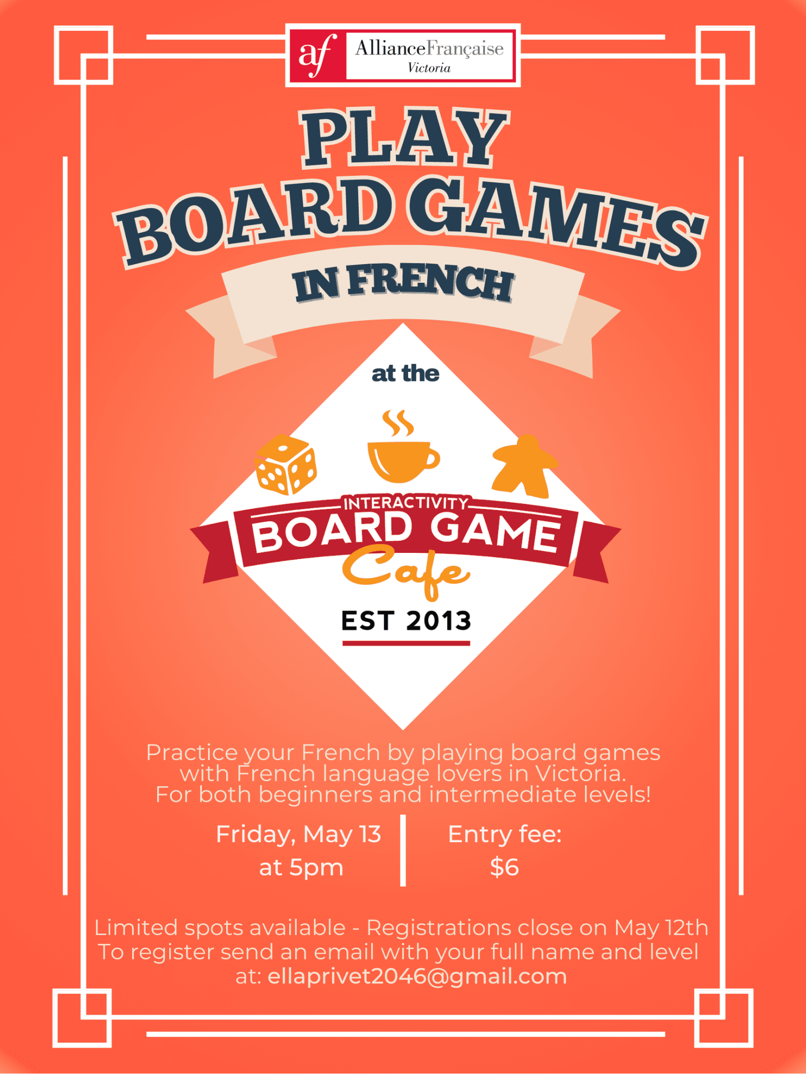 AF Victoria - Board Game Night